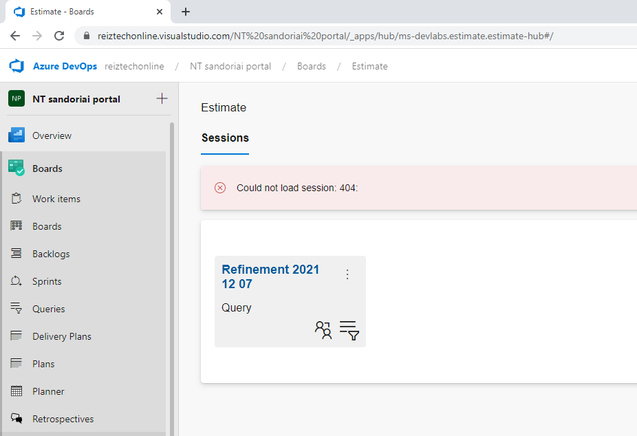 We cannot delete one query from estimate sessions · Issue #242 · microsoft/azure-boards-estimate ...