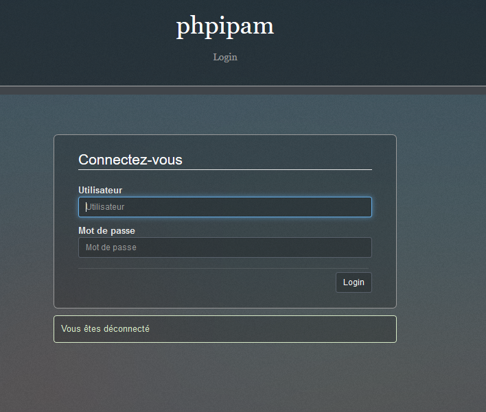 Bug login after install phpipam 1.3.2 · Issue #2137 · phpipam/phpipam · GitHub