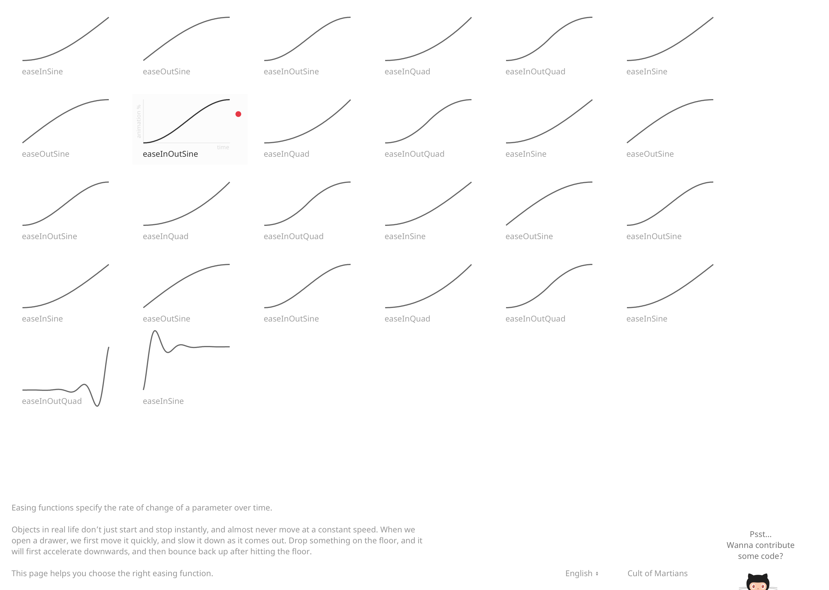 Перезапустить сайт · Issue #78 · ai/easings.net · GitHub