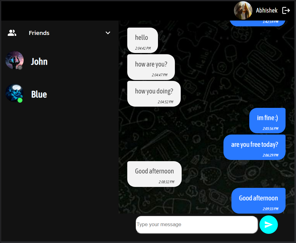 GitHub - sinAbhishek/ChatApp