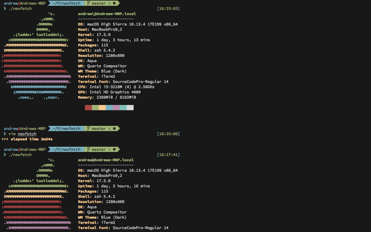 Unexpected backslash being inserted into title variable upon Neofetch ...