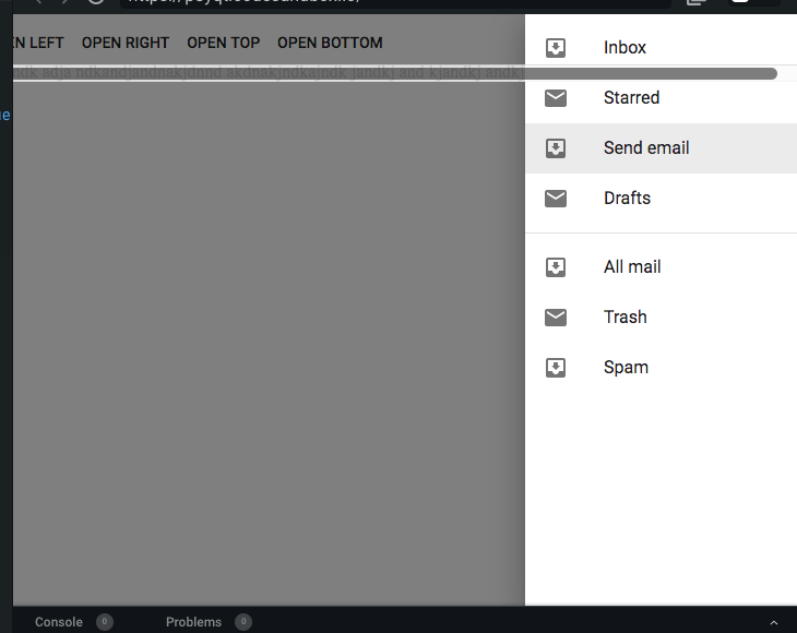 Drawer Chromeosx Scrollbar From Background Content Shows On Top · Issue 15721 · Mui 