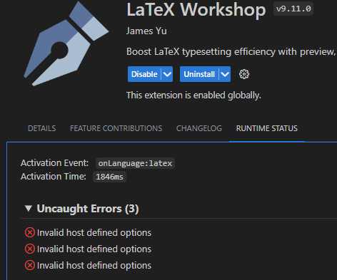 Plugins are running slowly and Outline not working · Issue #3889 · James-Yu/LaTeX-Workshop · GitHub
