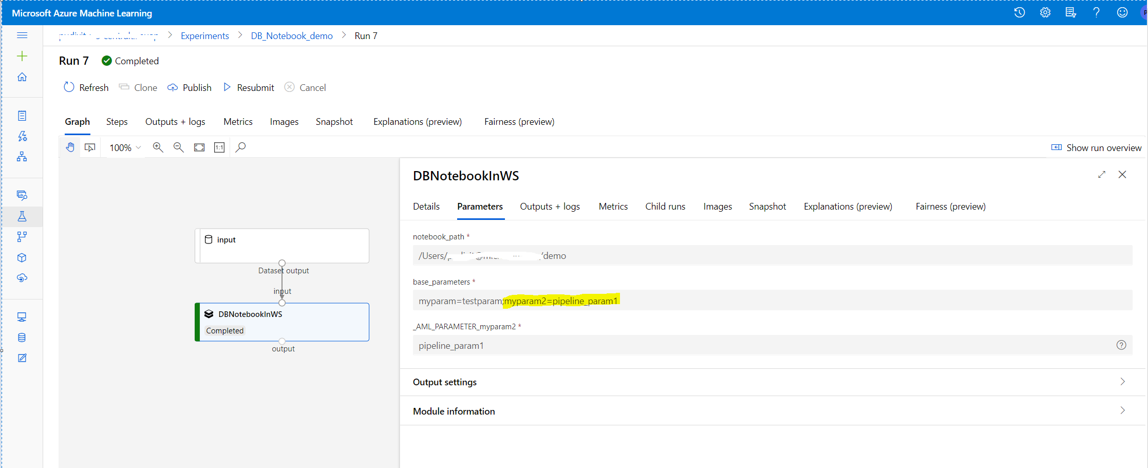 PipelineParameter name case in DatabricksStep is not preserved in Databricks job run · Issue ...