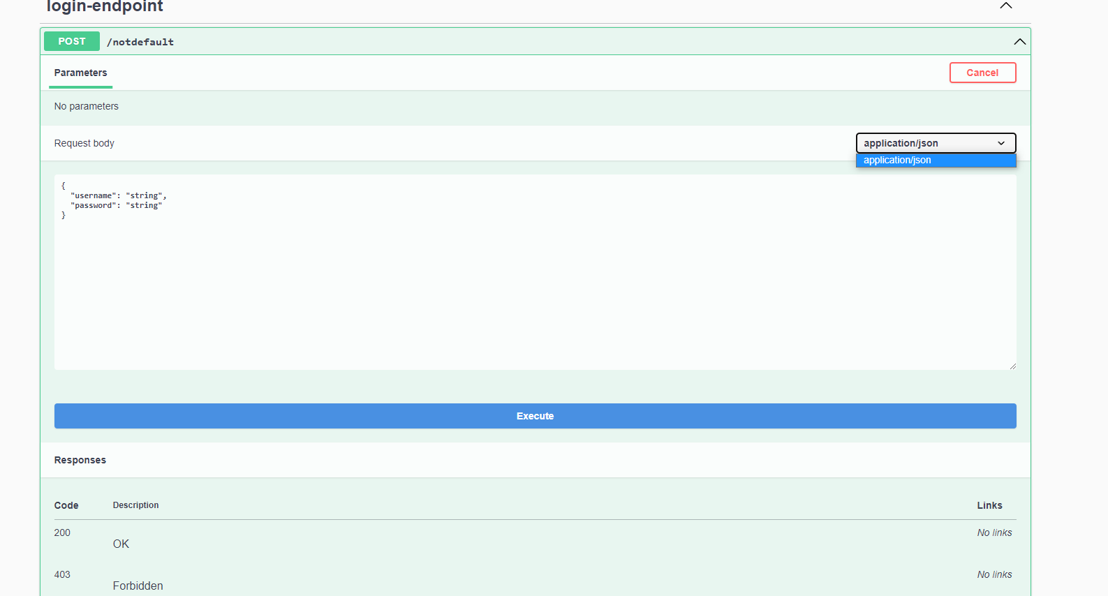 Spring Security Form Login Only Offers Application Json Req Body Type When Login Page Customized