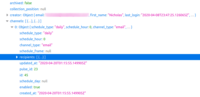 Creating an alert always turns on email alerts, even when they are ...