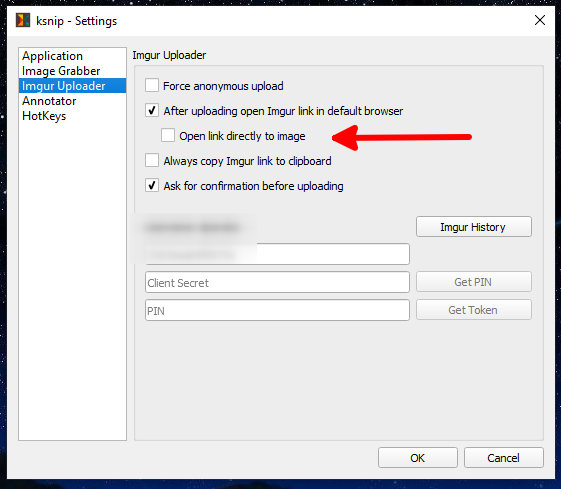 Allow opening link directly to image without opening in browser · Issue #248 · ksnip/ksnip · GitHub