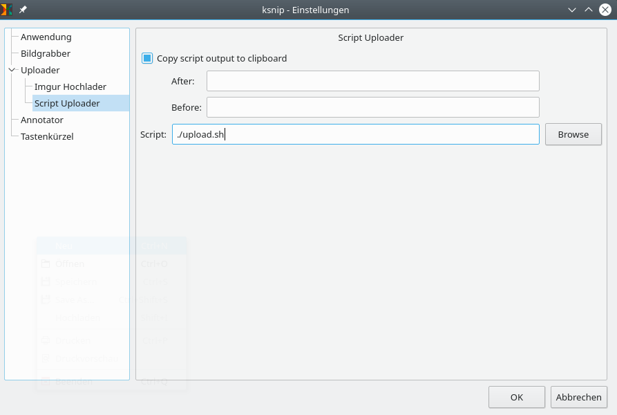 Custom script for upload images · Issue #268 · ksnip/ksnip · GitHub