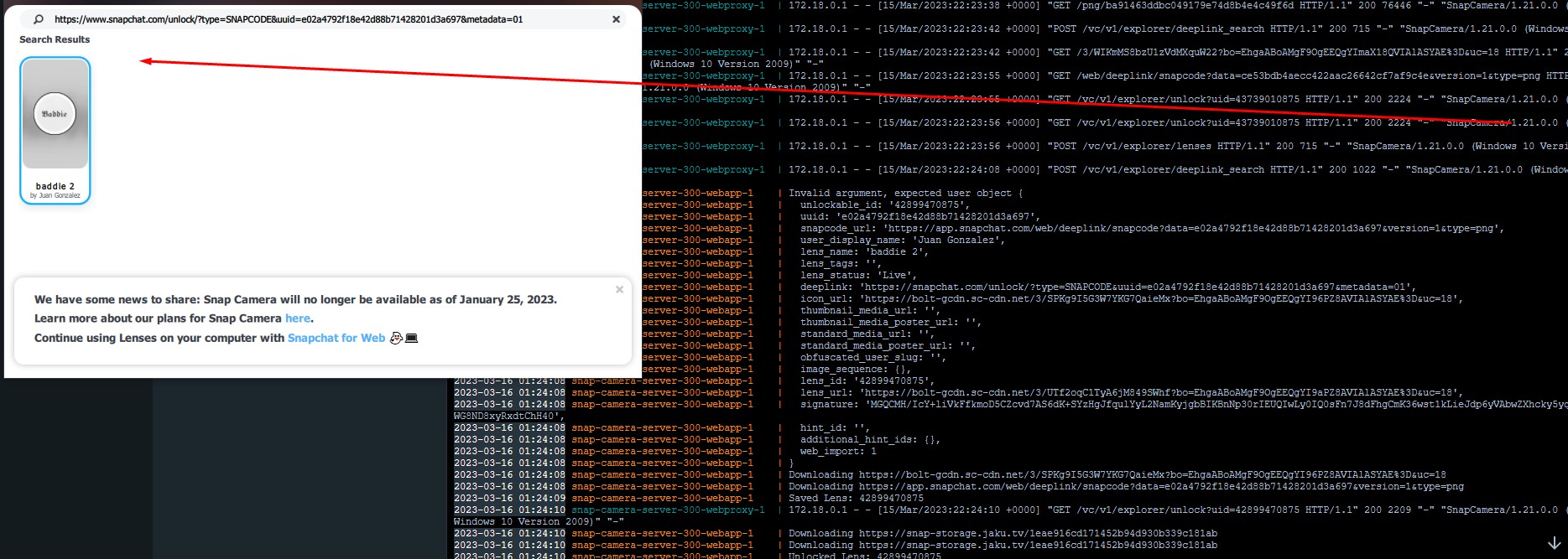 need help · Issue #2 · ptrumpis/snap-camera-signature-patch · GitHub
