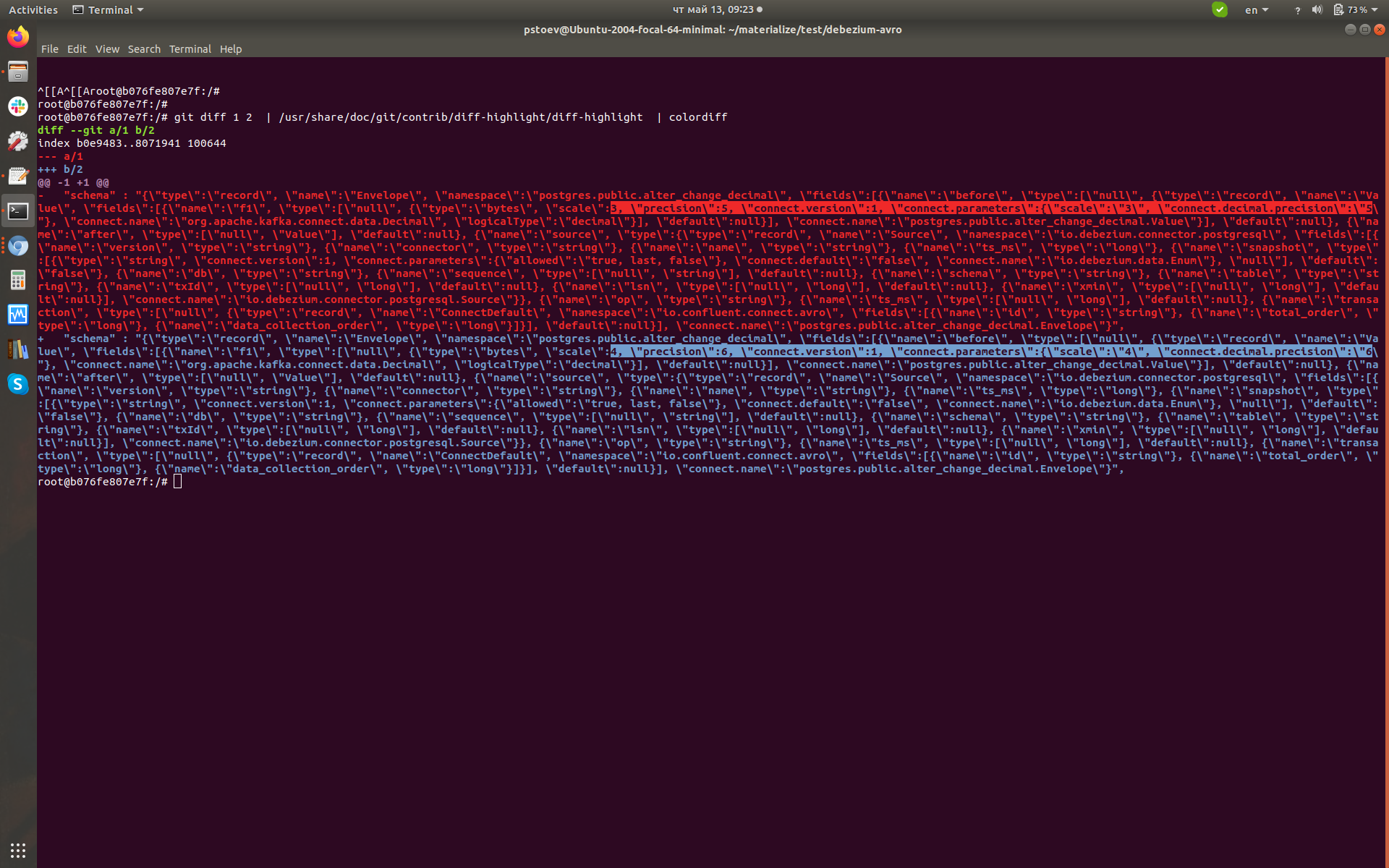 Debezium: Decimal values replicated incorrectly after ALTER COLUMN · Issue #6536 ...