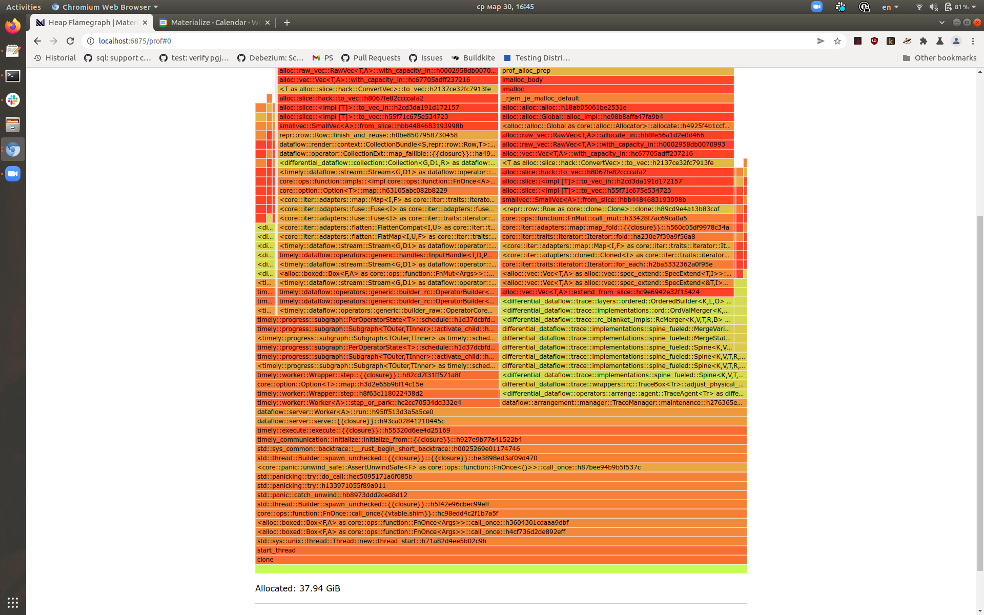 Mz consumes either 20Gb or 40Gb to process the same data and dataflows · Issue #11485 ...