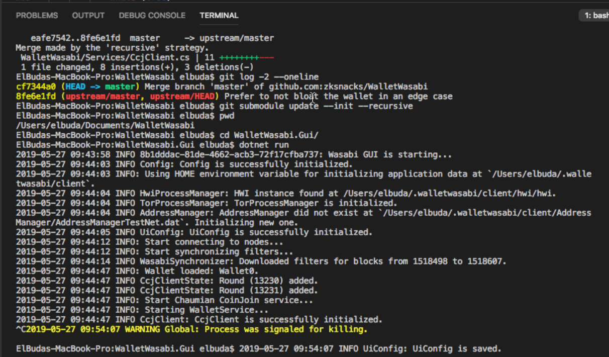 Mac stability · Issue #1404 · WalletWasabi/WalletWasabi · GitHub