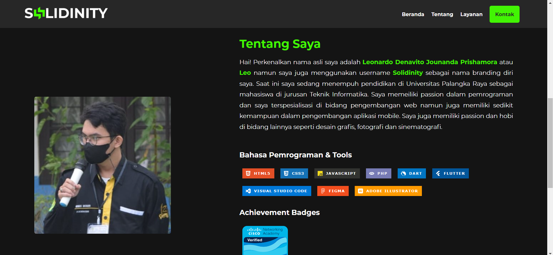 GitHub - SoLiDinity/responsive-biodata-web