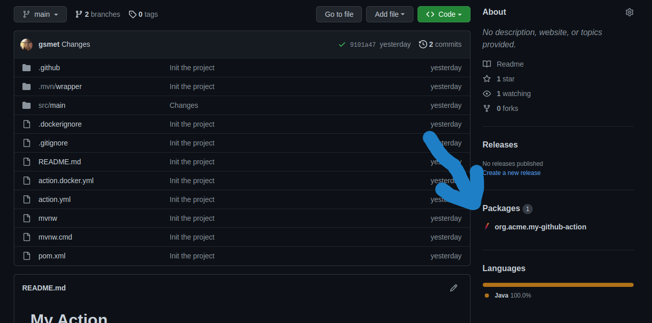 Unable to resolve action , repository not found, part 2 · Issue #109 · quarkiverse/quarkus ...