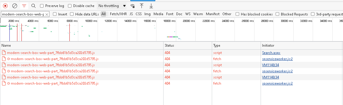 Script Error when displaying the Pnp Search Box · microsoft-search pnp-modern-search ...