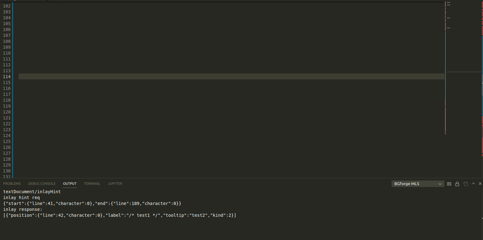 Extra Inlay Hints Appearing In Minimap · Issue 170673 · Microsoftvscode · Github