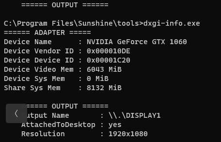 HEVC not available on GTX 1060 · Issue #1361 · LizardByte/Sunshine · GitHub