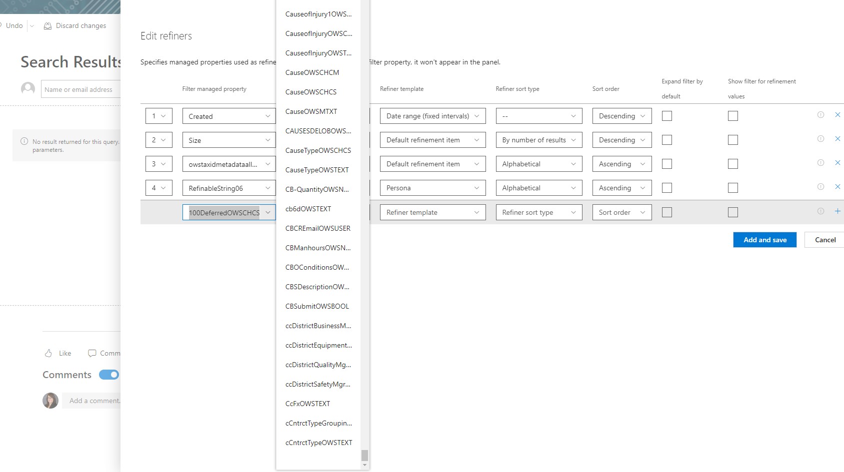 Filters Managed Property Does Not Load All · Issue 2959 · Microsoft Search Pnp Modern Search