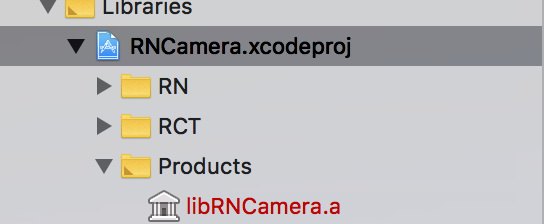 Build fails with manual link IOS · Issue #1500 · react-native-camera ...