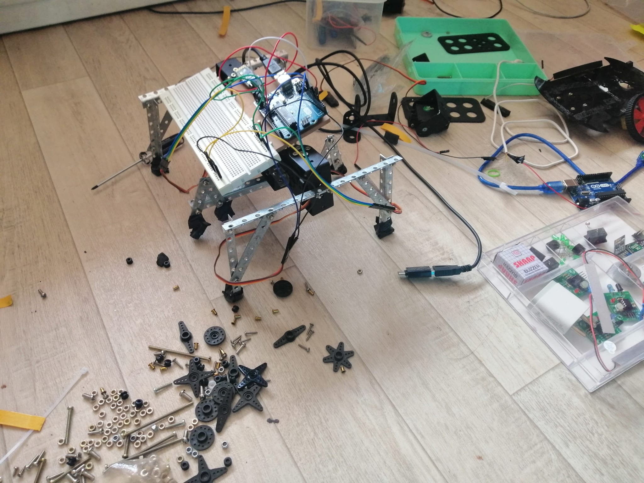 GitHub - x-Bloodlust-x/Hexapod-robot-Arduino-: This is my code for the hexapod robot, a 6 legged ...