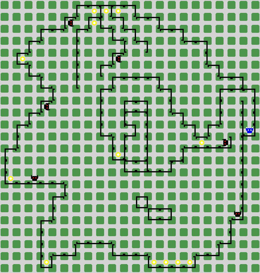 GitHub - DylJFern/Robot-Maze: becker.robots game involving collection ...