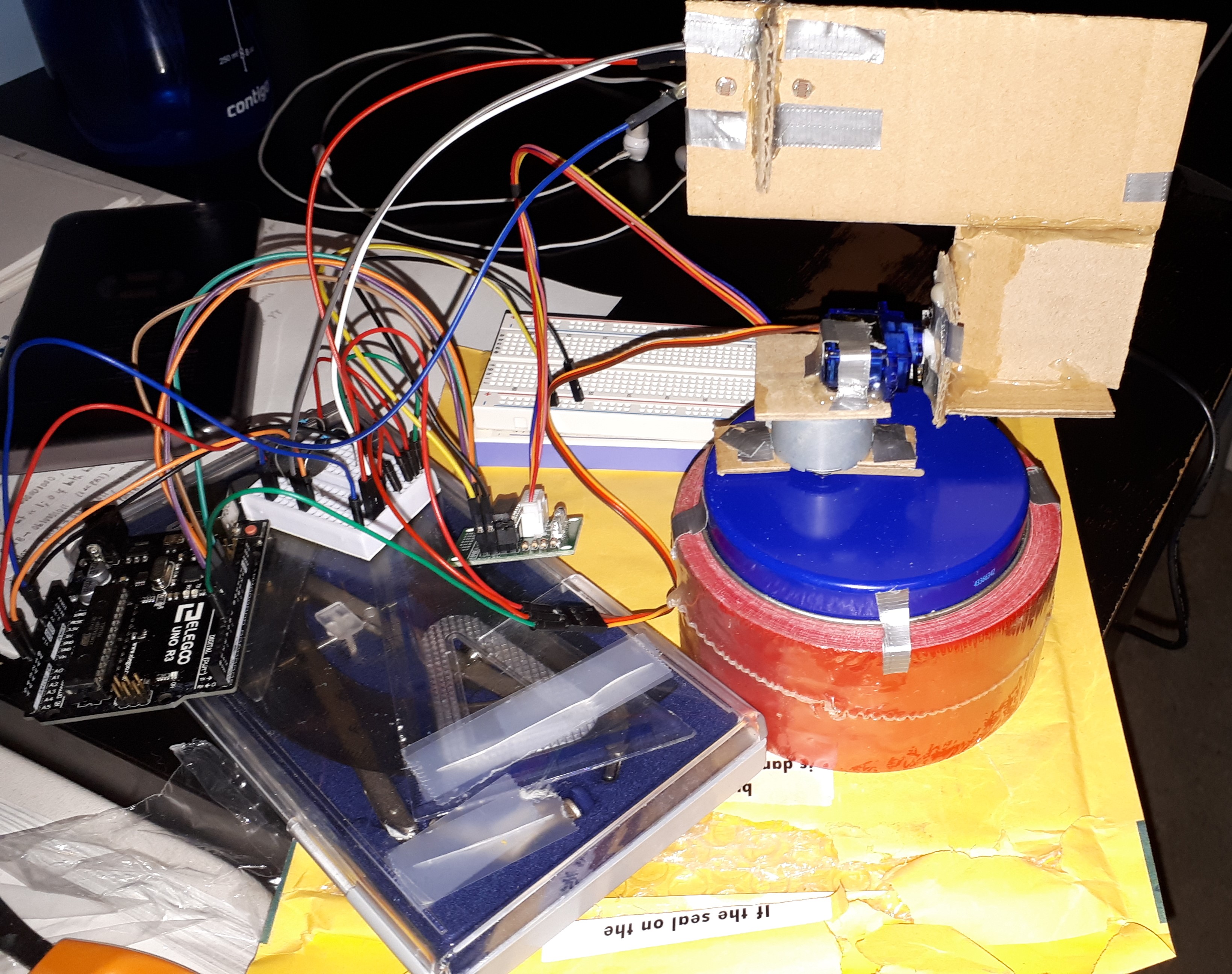 GitHub - DylJFern/2DOF-Solar-Tracker: 2DOF solar panel tracking system using Arduino IDE and ...