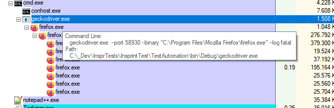🚀 Feature Add Option To Firefoxdriver To Log Geckodriverexe Output Into A File Or Null In C 