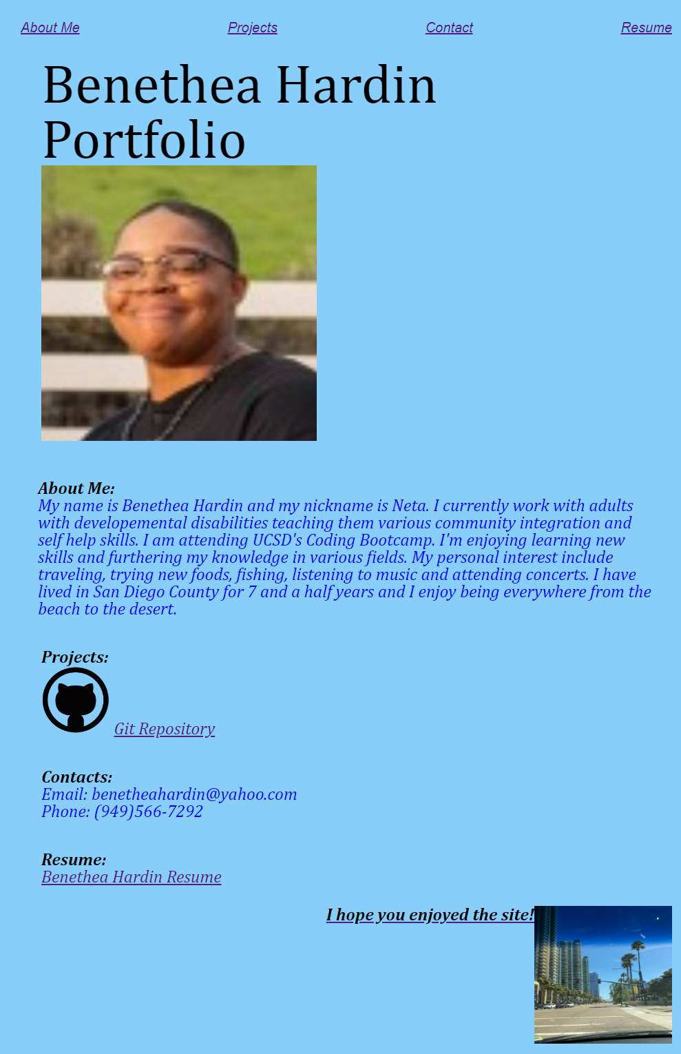 GitHub - Neta2393/Benethea-Hardin-Portfolio