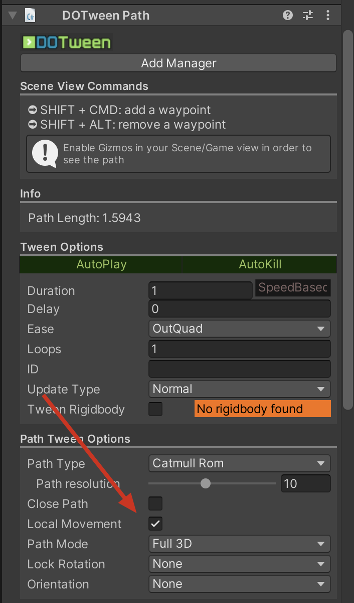 Tween Path - Local Position not working · Issue #645 · Demigiant/dotween · GitHub