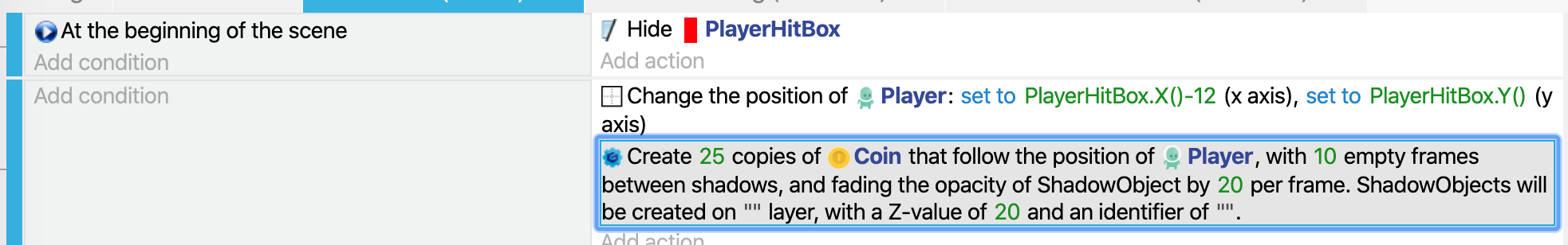 Create Shadow Clones (new extension) · Issue #66 · GDevelopApp/GDevelop-extensions · GitHub