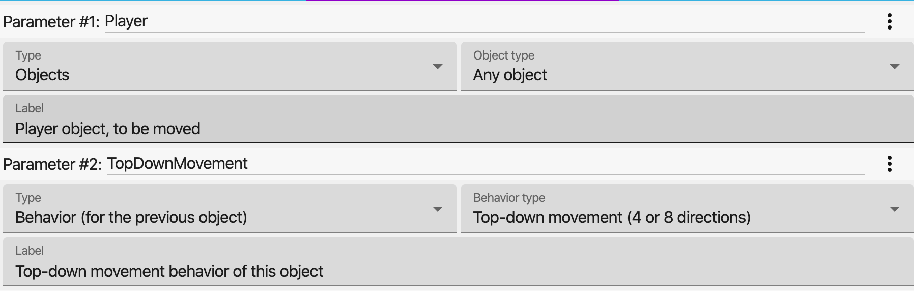 Include object behaviors in function ? · Issue #2142 · 4ian/GDevelop · GitHub