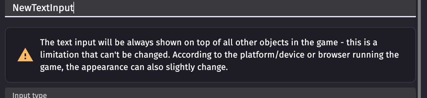 Text input z-order issue? · Issue #4827 · 4ian/GDevelop · GitHub