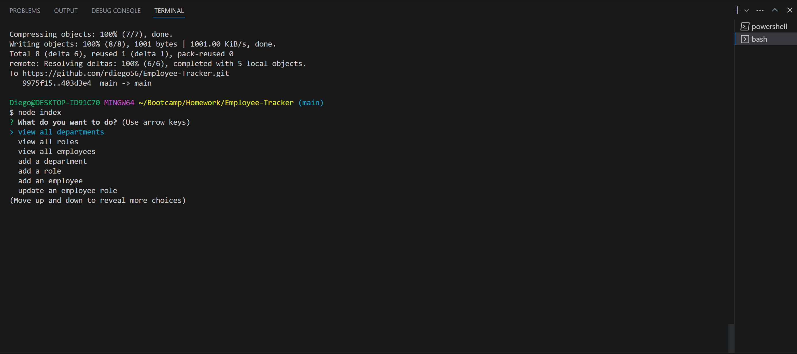 GitHub - rdiego56/Employee-Tracker