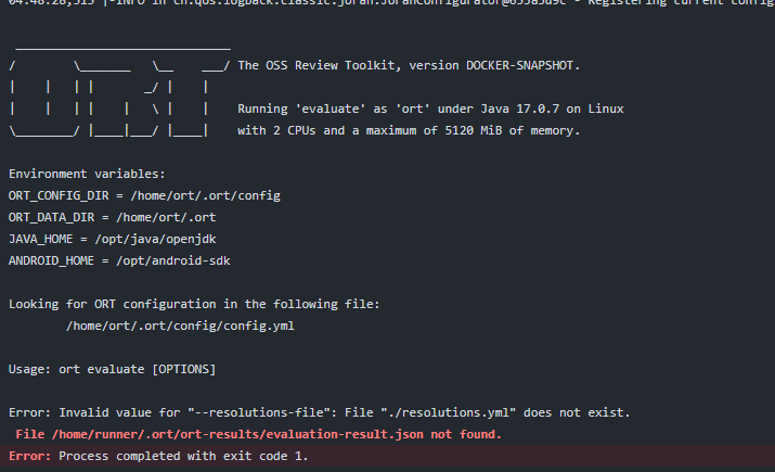 Passing Configuration Files As Arguments To Evaluator Through The Action File · Issue 24 · Oss 