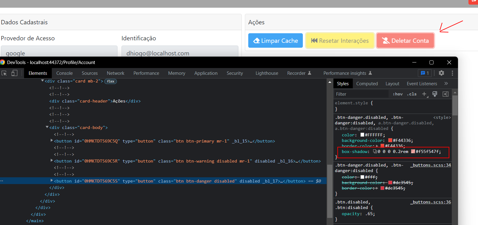disabled button - generates a shadow · Issue #4125 · Megabit/Blazorise ...