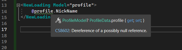 blazor - null reference validation in razor · Issue #48719 · dotnet/aspnetcore · GitHub