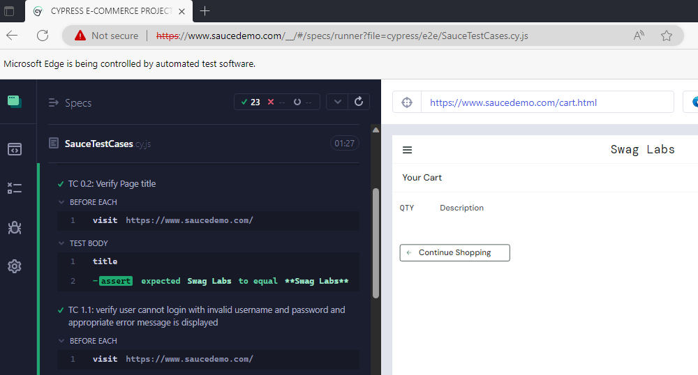 GitHub - VEBONG/CYPRESS-E-COMMERCE-PROJECT: This Cypress POM project is for an e-commerce ...