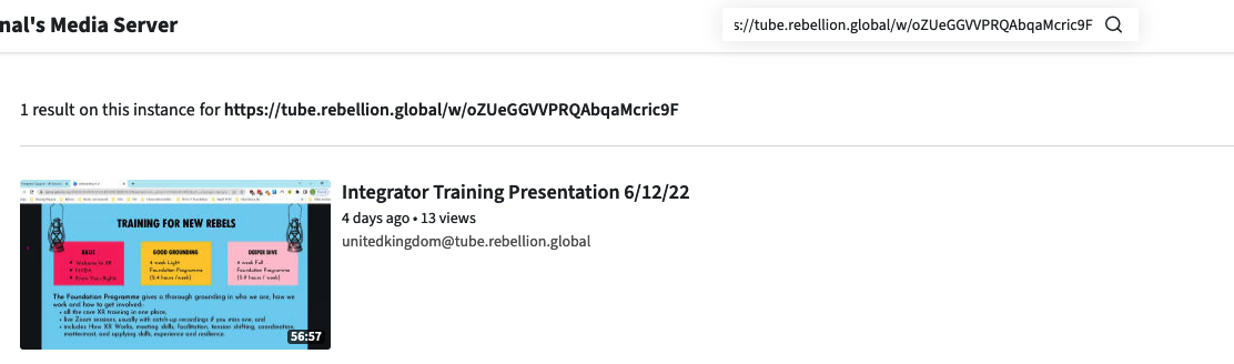 Comments and videos from other instances appearing locally without follow · Issue #5440 ...