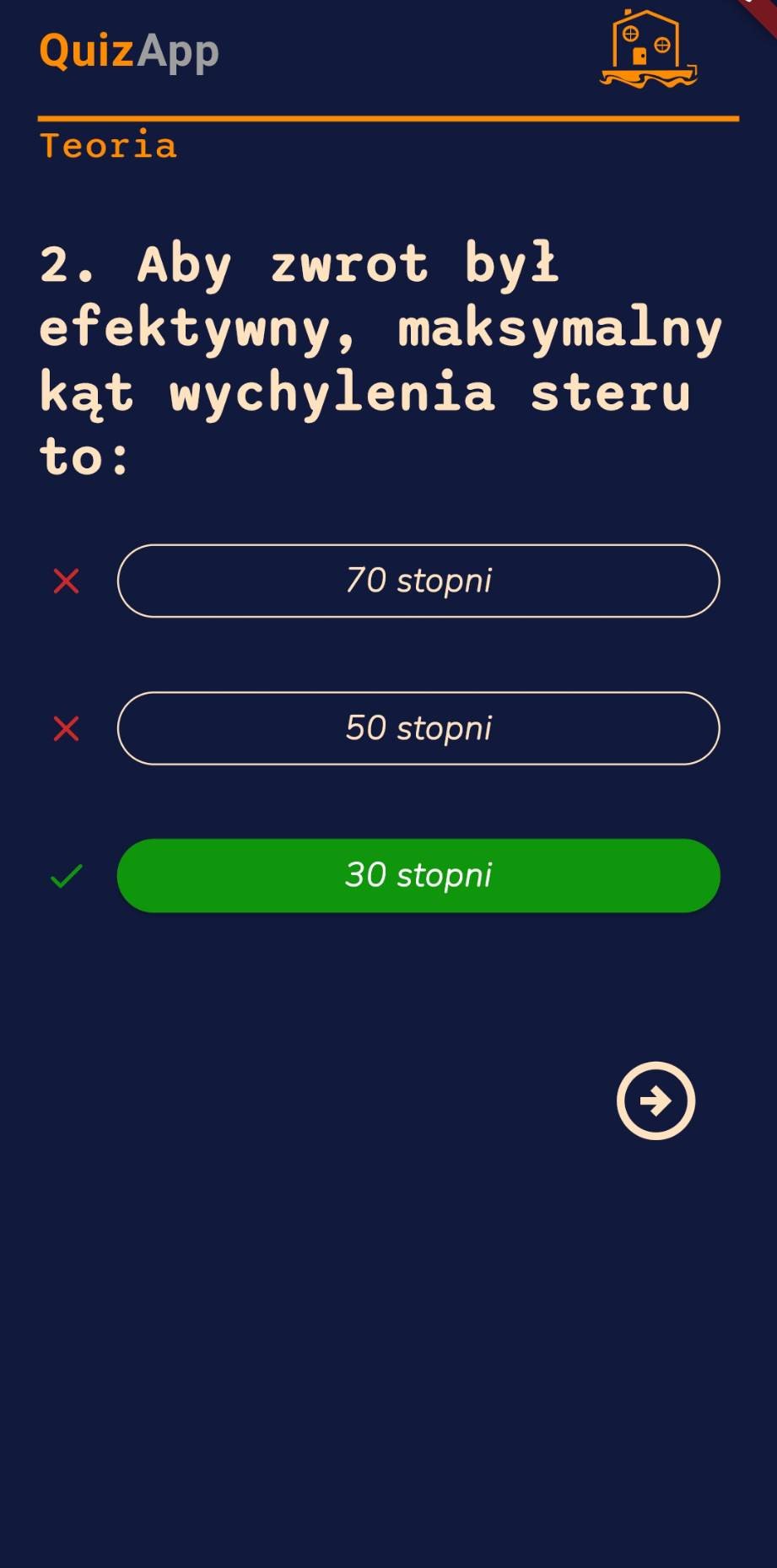 GitHub - AgataWeglerska/QuizApp: Prosta aplikacja z quizem dotyczącym wiedzy żeglarskiej ...