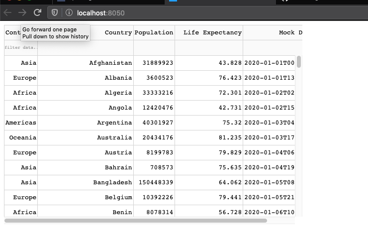 Percentage-based column widths not being respected with constrained ...
