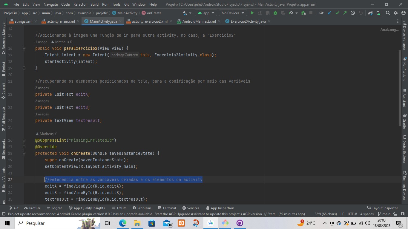 GitHub - MKevin2/ExerciciosPam: Projeto realizado na linguagem Java ...