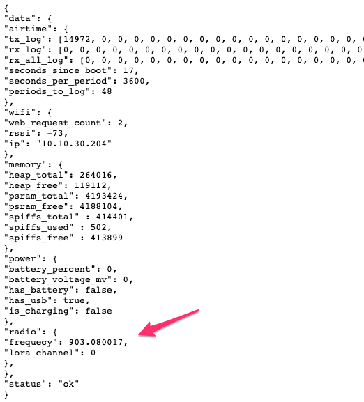 Expose radio details of the current channel for more prominent display in the python API, app ...
