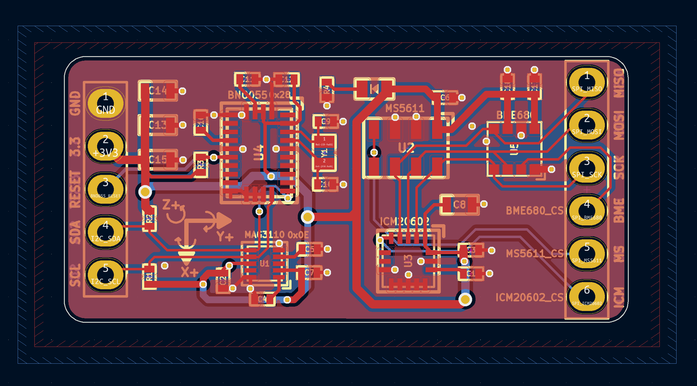 Github Busrasogutlukicadsensorboard Gyroscope Accelerometer Magnetometer And Imu Sensor