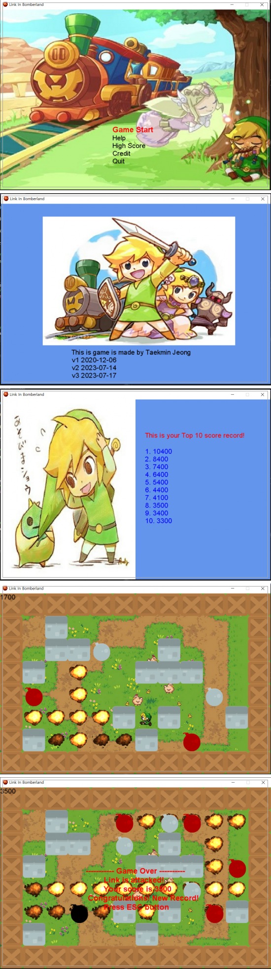 GitHub - tingmon2/link-in-bomberland: C# zelda character run away from bombardment