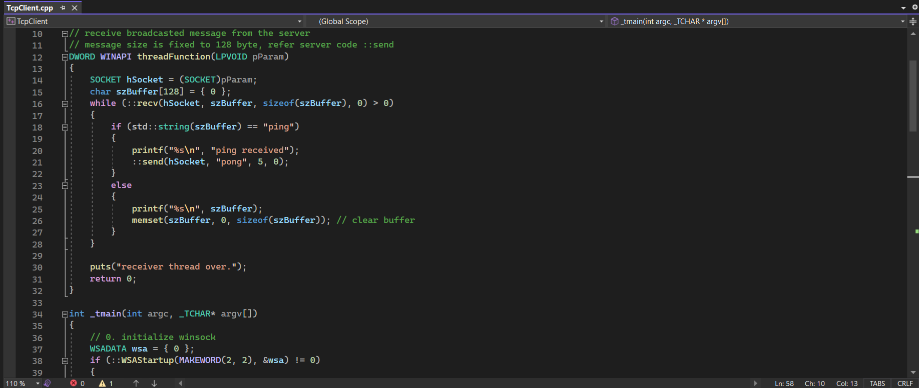 Github Tingmon2multithreadchattingclient Socket Programming Multi