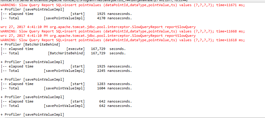 Create benchmark for save and read data point · Issue #386 · SCADA-LTS/Scada-LTS · GitHub