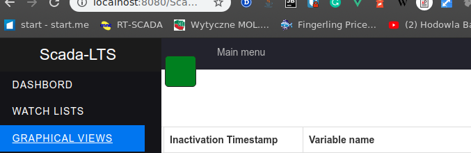 Create alarm list component in vuejs app for new alarm list · Issue #1190 · SCADA-LTS/Scada-LTS ...