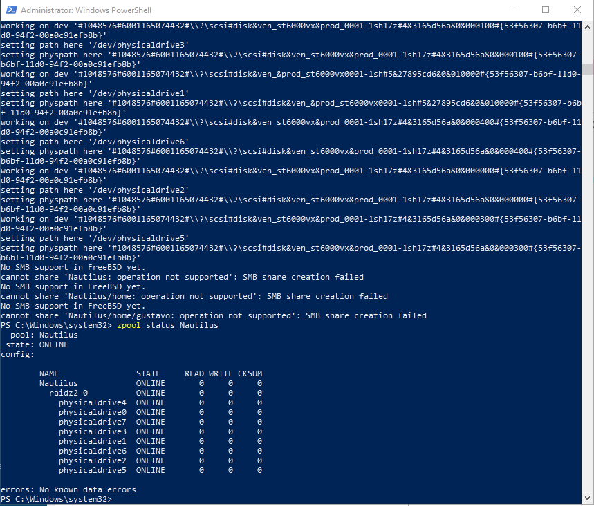 Can´t Rename Any File In A Dataset · Issue 215 · Openzfsonwindows Openzfs · Github