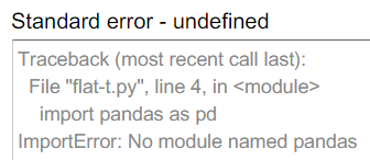 执行任务失败，提示No module named pandas · Issue #98 · ICT-BDA/EasyML · GitHub
