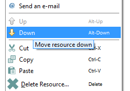 Resource Up/Down actions from context menu won't stop name editing · Issue #1868 · bardsoftware ...